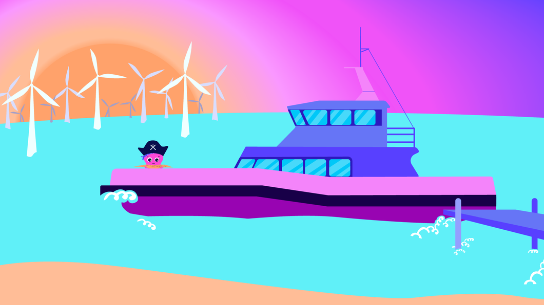 Explore an offshore wind farm aboard the HMS Octopus | Octopus Energy
